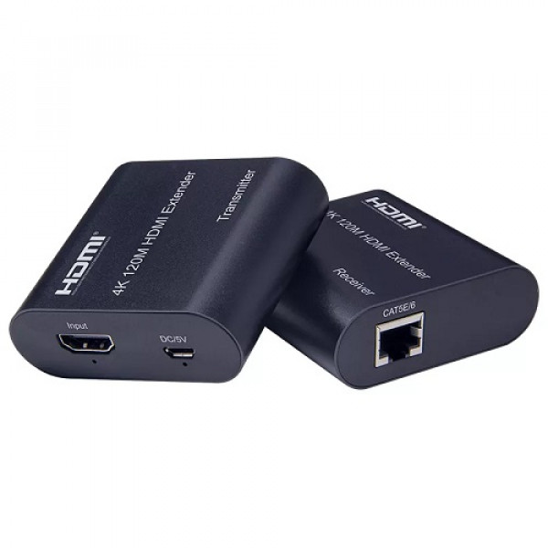 HDMI Extender 120m 2 adaptera 5e/6 HDEX-120