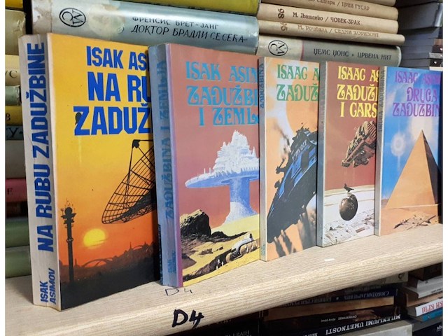 ISAK ASIMOV - Zaduzbina komplet 1-5