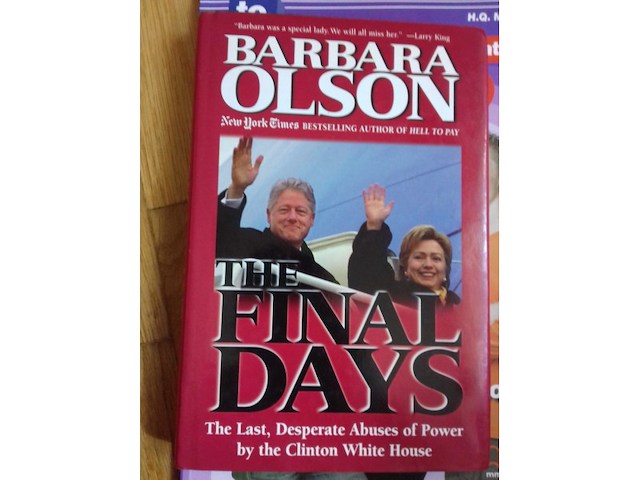 The Final Days. Barbara Olson