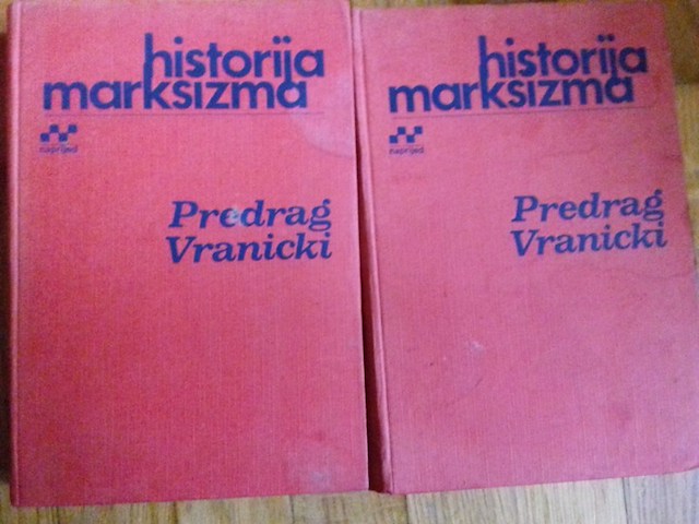 Historija marksizma 1-2, Predrag Vranicki
