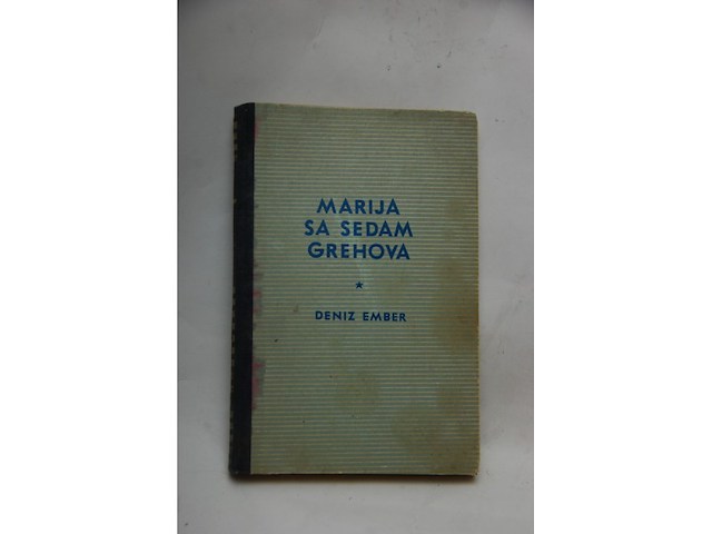Marija sa sedam grehova - Deniz Ember
