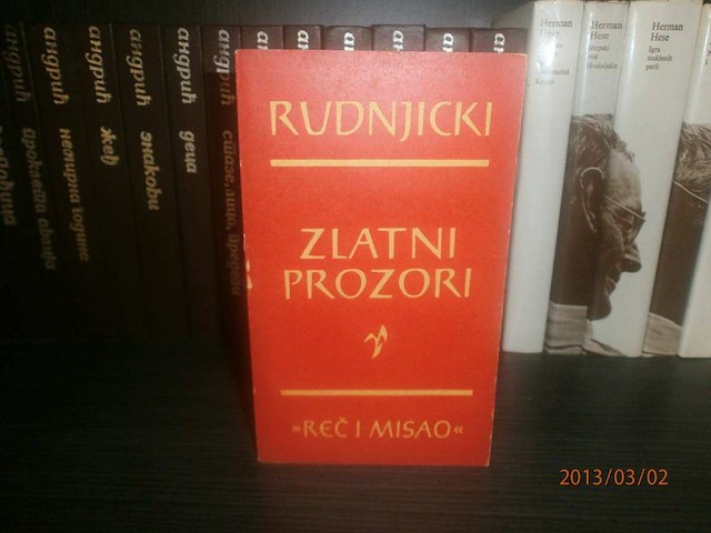Adolf Rudnjicki - ZLATNI PROZORI