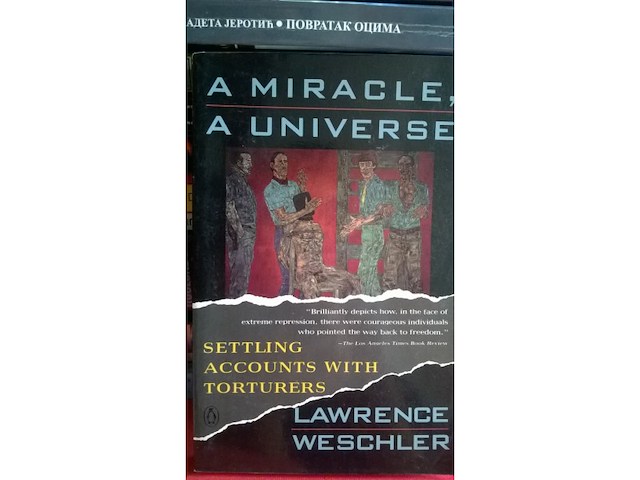 A Miracle, a Universe. Lawrence Weschler. RETKO.