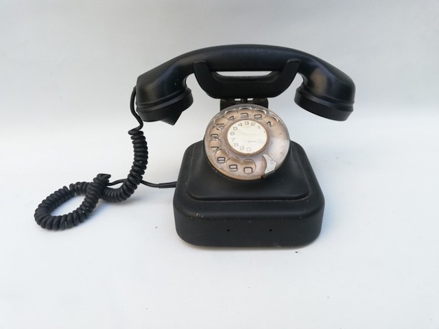 Vintage rotacioni telefon ISKRA retro jugoslovenski