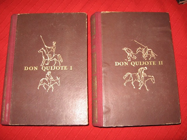 Don Quijote I-II  Servantes  / Don Kihot /