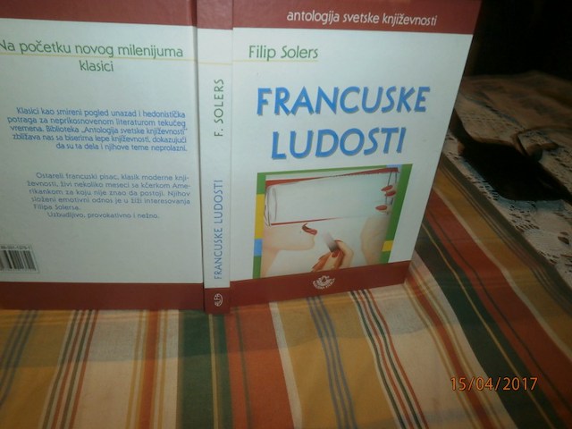 FRANCUSKE LUDOSTI - Filip Soler  +NOVO +