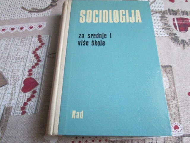 SOCIOLOGIJA za srednje i više škole