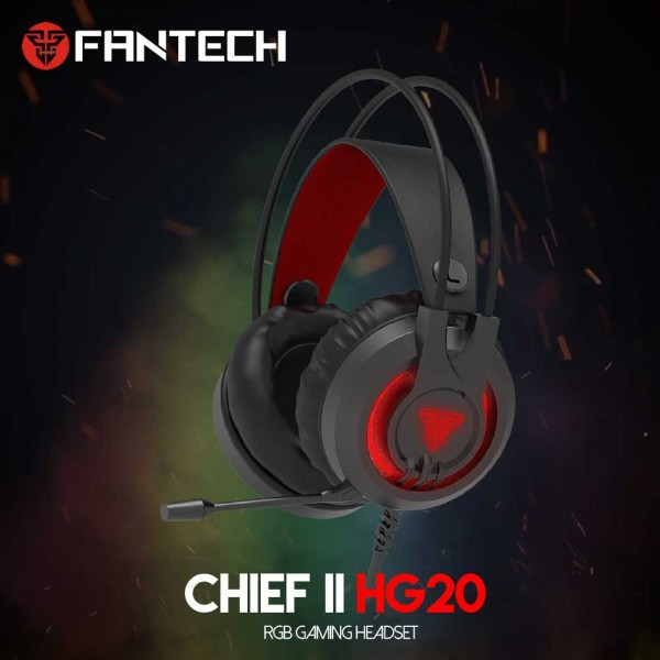 FANTECH Gejmerske slušalice HG20 CHIEF II CRNE