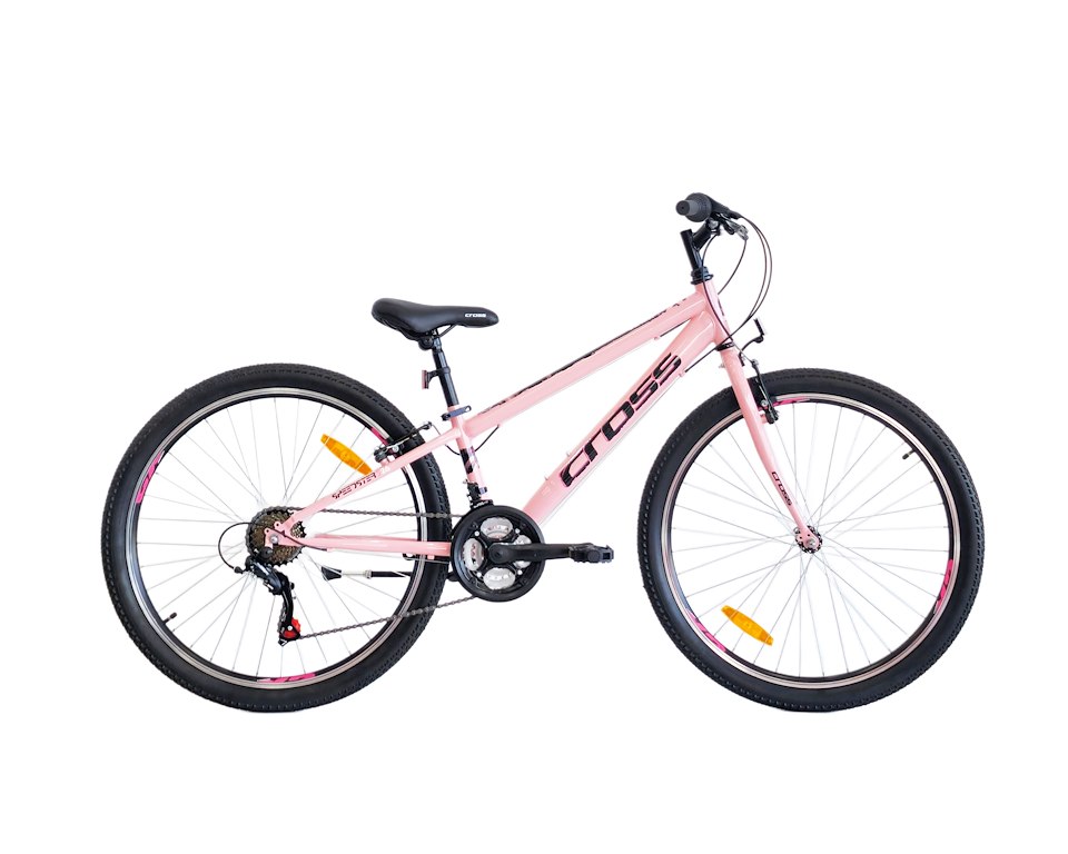 26" CROSS SPEEDSTER STEEL Pink light
