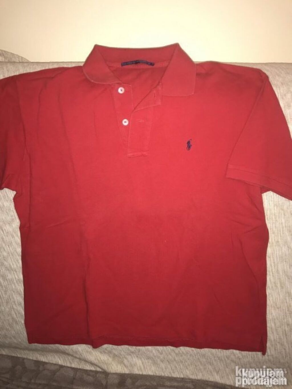 Men's T-shirt Ralph Lauren, bоја - Crvena