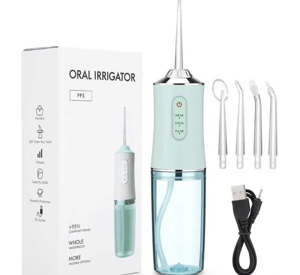 Prijenosni oralni irigator (water flosser) – model PPS - Za dubinsko