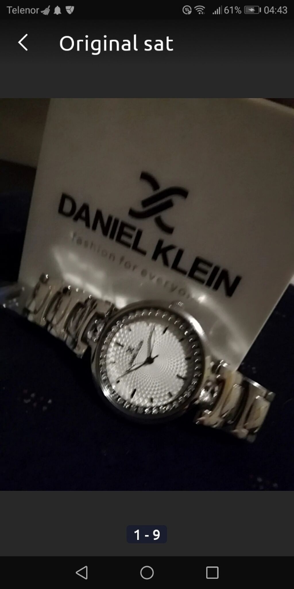 Kao novo DANIEL KLEIN 4000