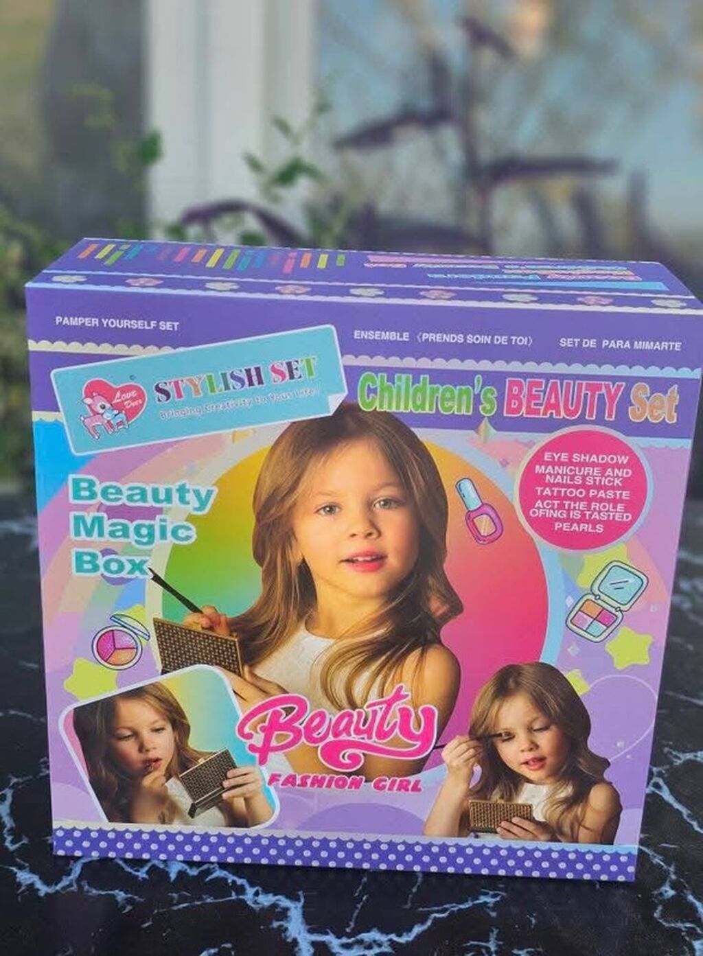 Dečiji kozmetičko-nakit set “Beauty Magic Box” – višespratna kutija sa
