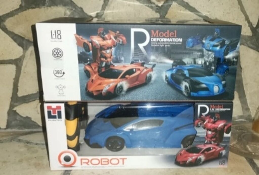 Transformers Na Daljinski NOVO 2u1 Sa Punjivom Baterijom AKCIJA