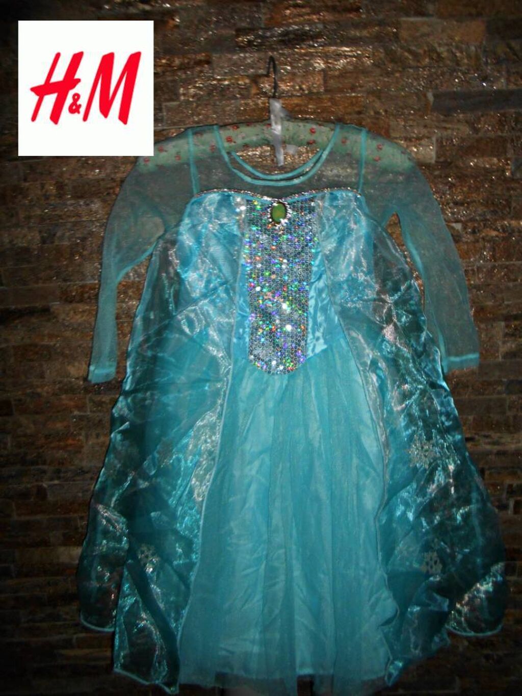 Kostim za maskenbal H&M Elsa Disney vel. 6-8