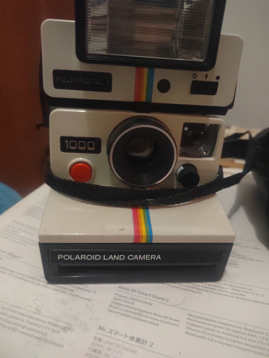 Polaroid Land Camera 1000 sa Polatronic 1 blicem - Klasični instant