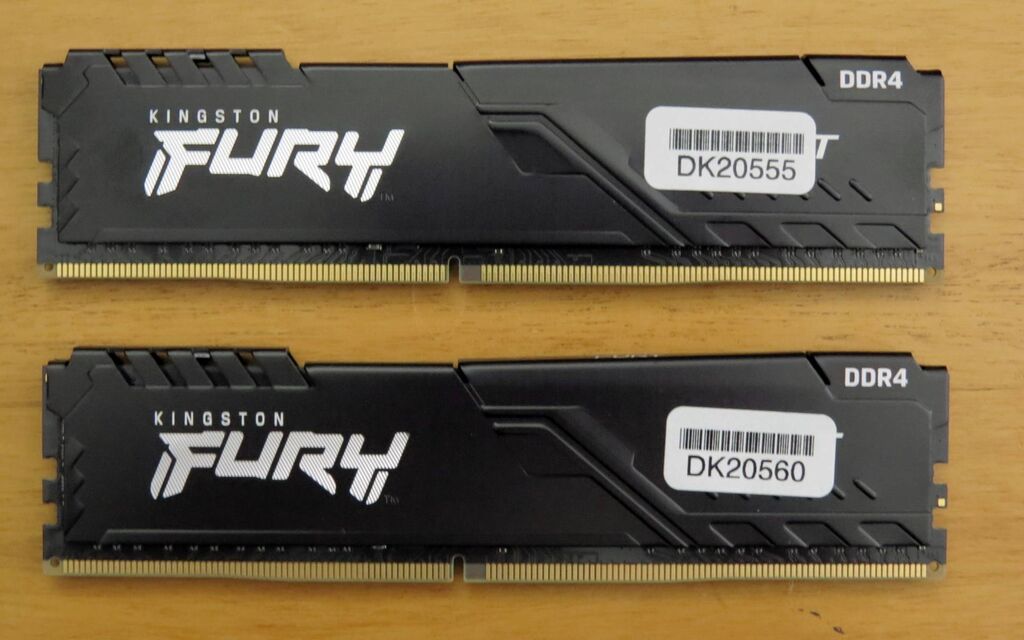 Kingston Fury Beast Black 2x 8GB KF432C16BB/8 Garancija 8.2028. 2x 8GB