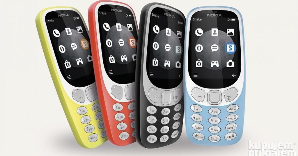 Nokia 3310, bоја - Svetloplava, Sa tastaturom