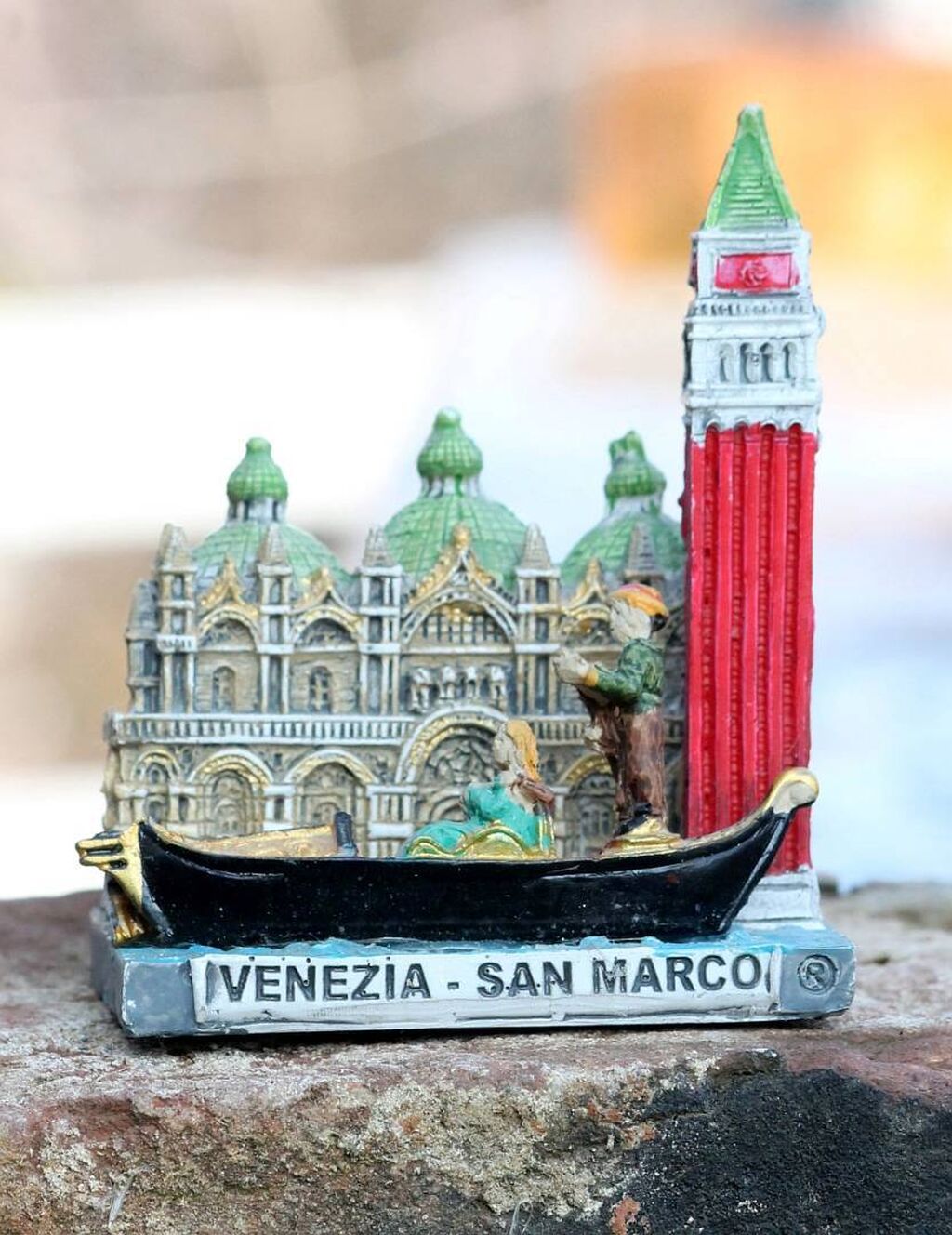 Venezia Gondola – Piazza San Marco sa gondolom Vintage suvenir