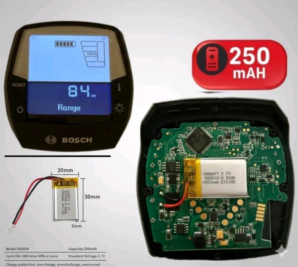 Bosch Intuvia displej - zamena baterije