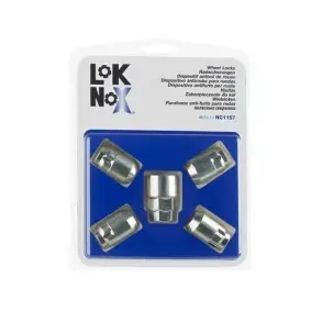 Locknox Set sigurnosne navrtke za točak automobila, M12x1.5, Ključ 19 / 21