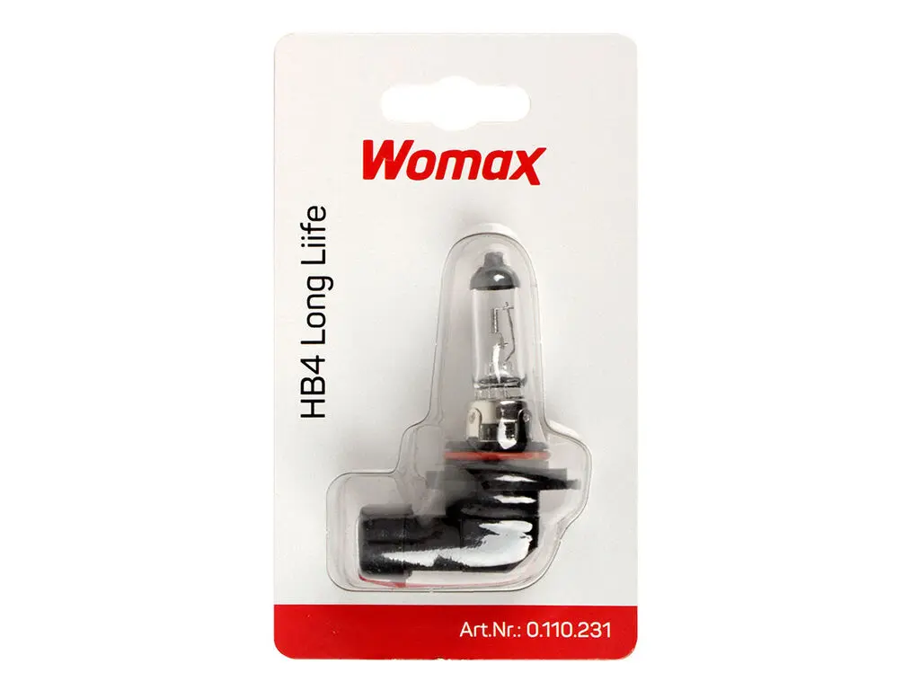 Womax Sijalice za auto HB4, 12V, 5W, Long Life