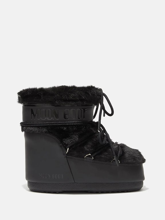MB ICON LOW FAUX FUR BLACK