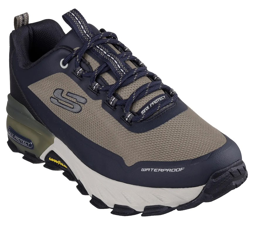 Skechers Muške patike Max Protect - Fast Track 237304-OLBK, Maslinasto-crne
