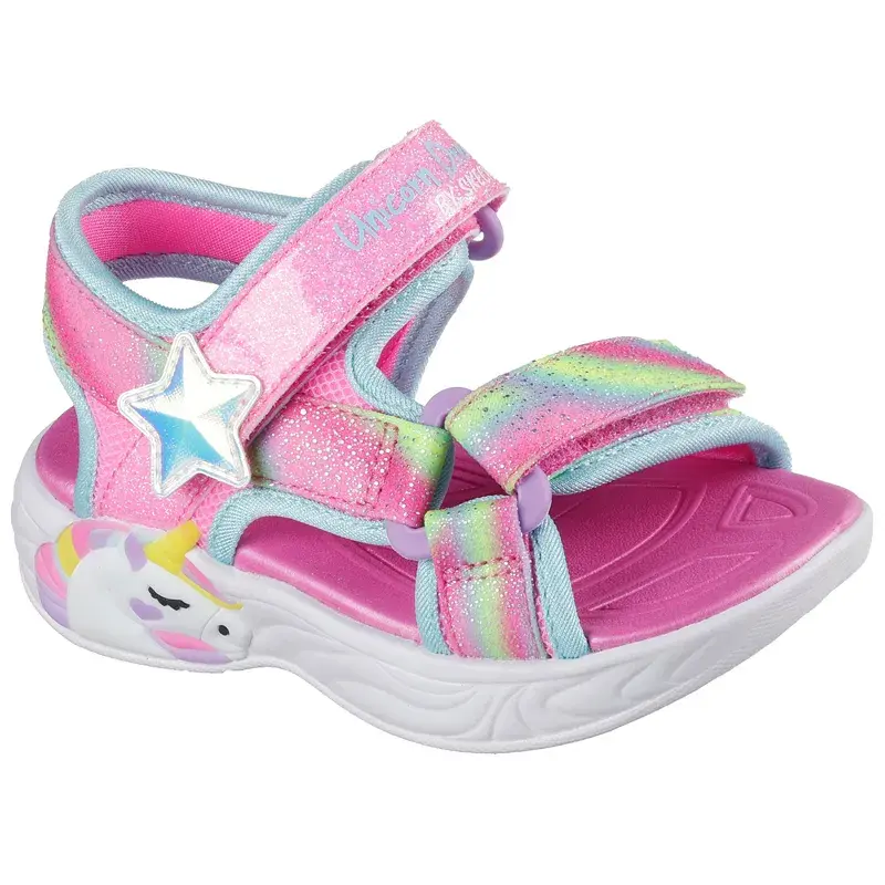 Skechers Sandale za devojčice Unicorn Dreams, Šarene