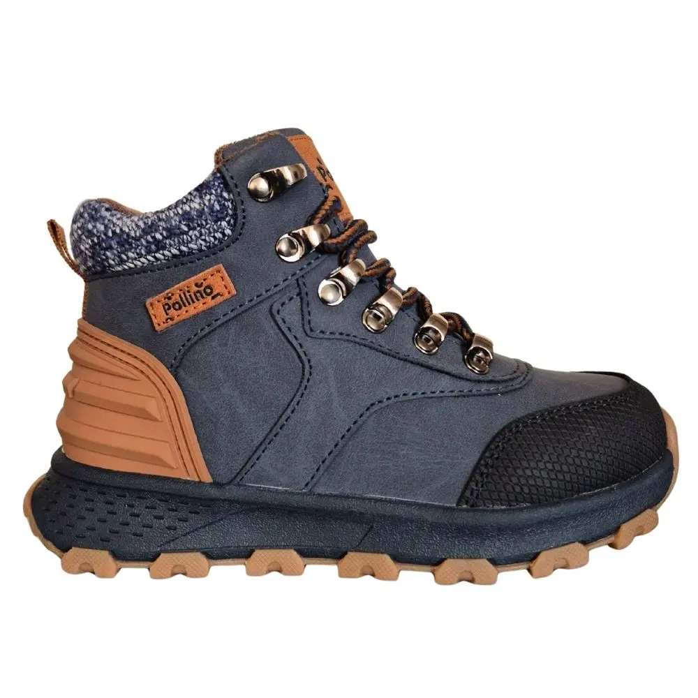 Pollino Cipele za dečake FC011 NAVY, Teget
