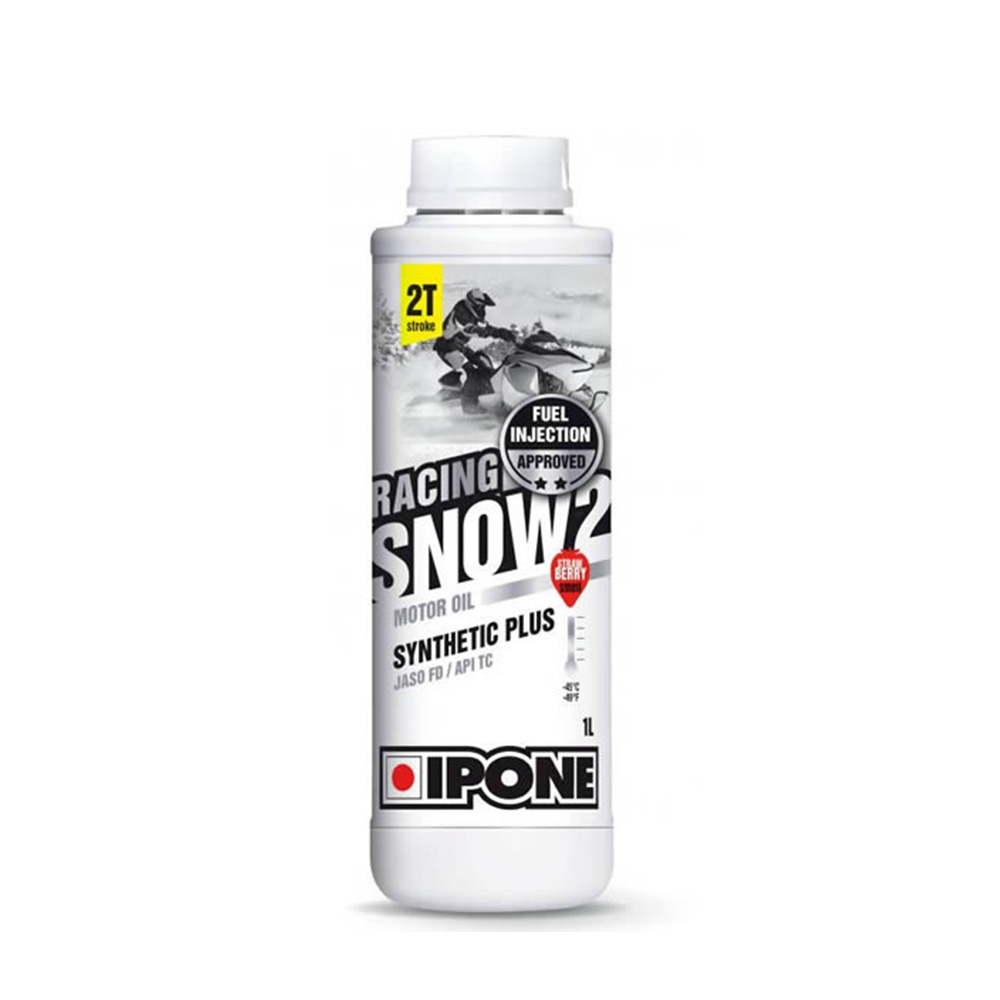 IPONE Snow 2 racing sa mirisom JAGODE 1L polusintetičko ulje za motorne sanke 2T