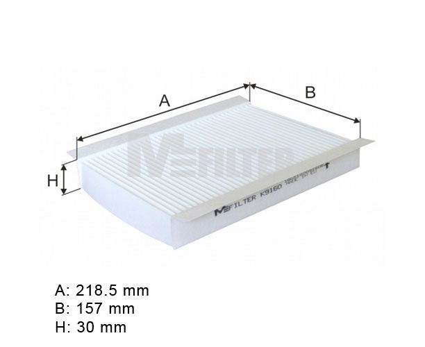 Filter klime MFilter K9160 - K1335 - 1987435017 - NC2389 - LA889