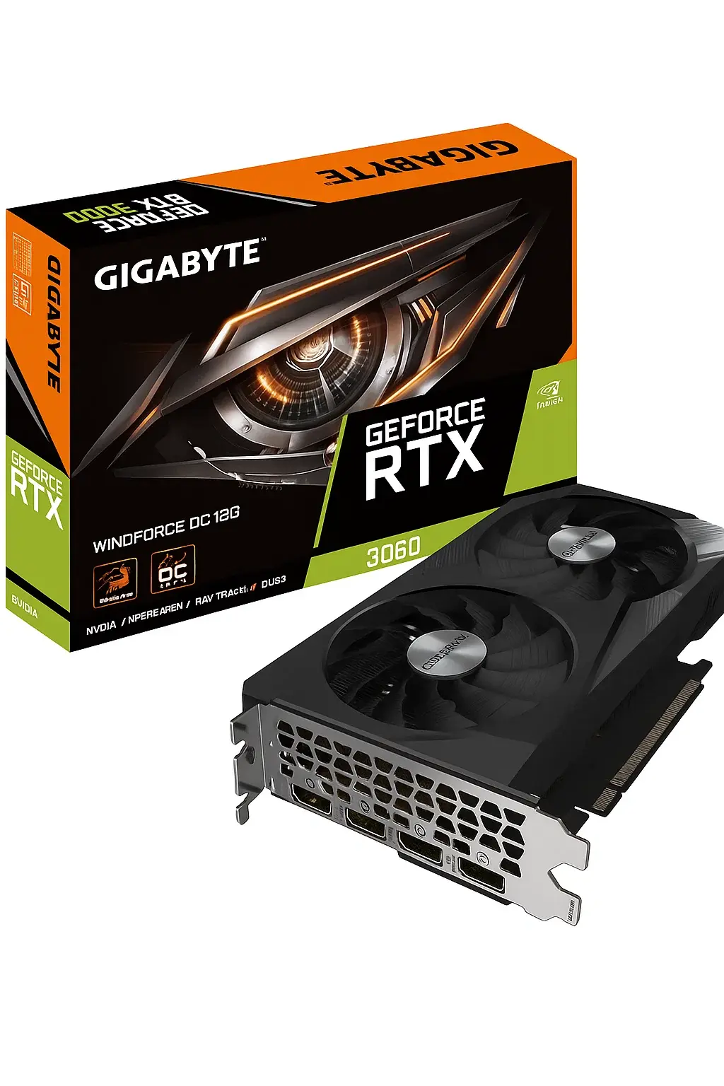 GIGABYTE Grafička kartica GV-N3060WF2OC-12GD NVD/12GB/DDR6/192bit