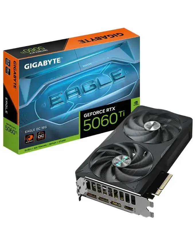 Gigabyte Grafička kartica NVIDIA GeForce RTX 5060 Ti, EAGLE, 16GB, 128bi,t GV-N506TEAGLE OC-16GD rev. 1.0