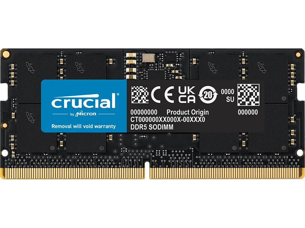 Crucial RAM memoriјa DDR5 16GB SODIMM, 5600MHz