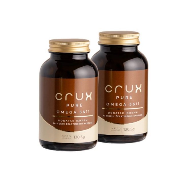 CRUX PURE OMEGA 3&11 meke želatinozne kapsule, 90kom PAKET 2 KUTIJE