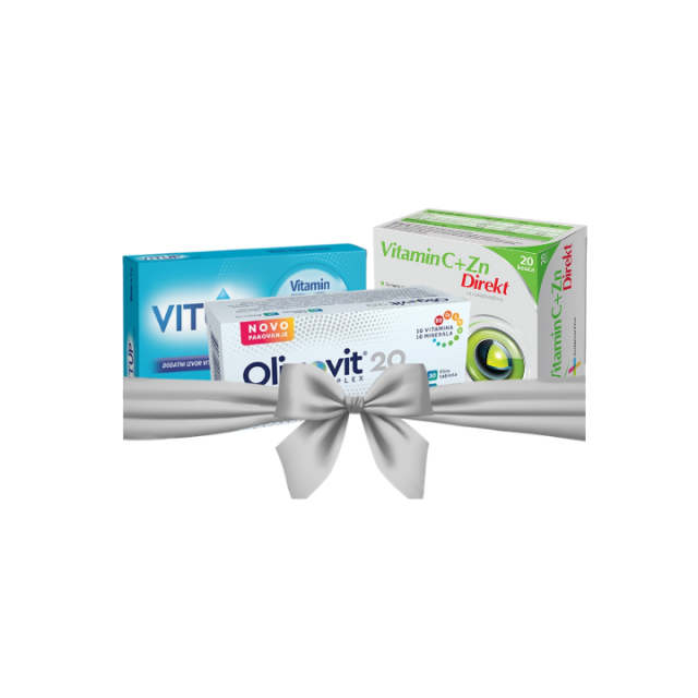 IMUNO PAKET (OLIGOVIT, VIT D3, VIT C I Zn)