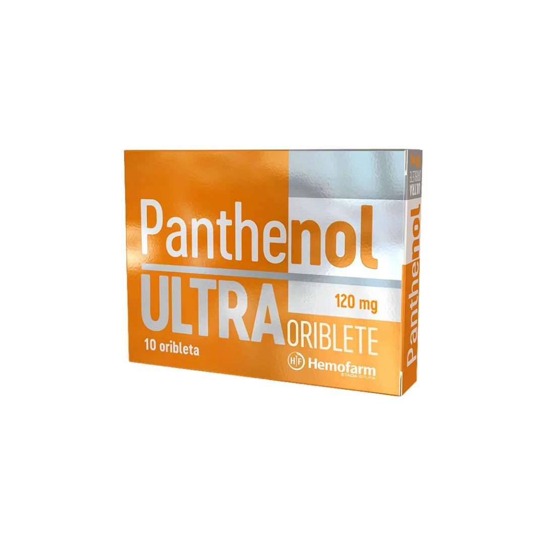 HEMOFARM Panthenol ULTRA 120 mg 10 Oribleta