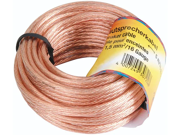 Hama Kabl za povezivanje zvučnika 2x1.5mm2, 10.0m 25IP