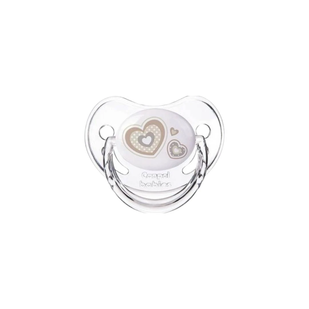 Canpol Babies Orthodonic Varalica Silikon Srce, 0-6m