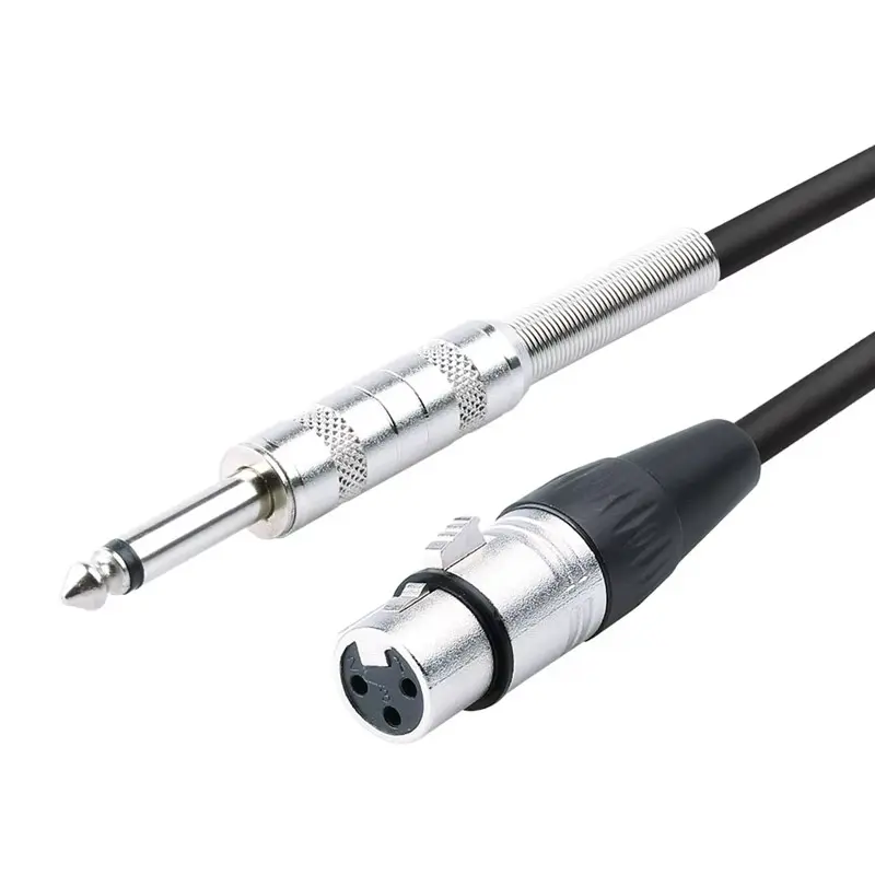 Mikrofonski kabl JWD-AU20 6.3mm na XLR Ženski, 0.2m-0.5m