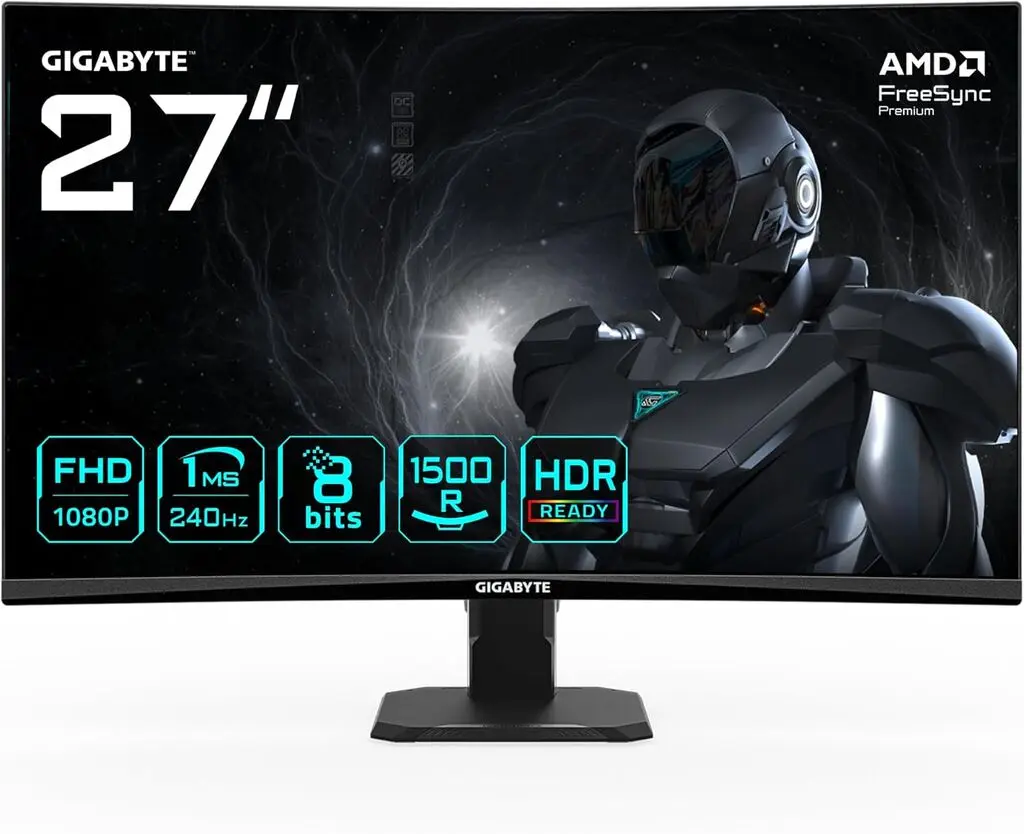 GIGABYTE Gaming monitor 27 inča GS27FC2 FHD 1920x1080 VA 240Hz