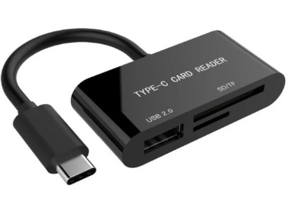 Gembird Čitač kartica UHB-CR3-02 USB Type-C