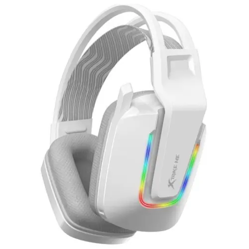 XTrike Slušalice sa mikrofonom GH712 RGB 3.5 mm, Bele