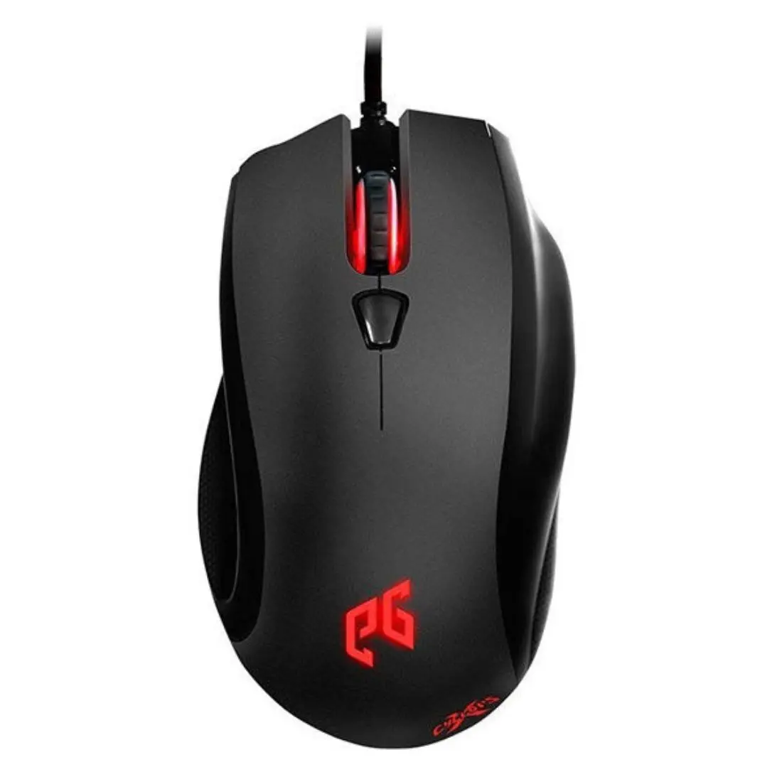 EpicGear Gaming miš Cyclops X, IR LED optički, USB, 5000 DPI, 7 tastera, Crni