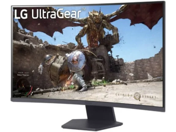 LG Monitor 32GS60QC-B 31.5 VA 2560 x 1440/180Hz/1ms/2xHDMI/DP/zakrivljeni/Tilt