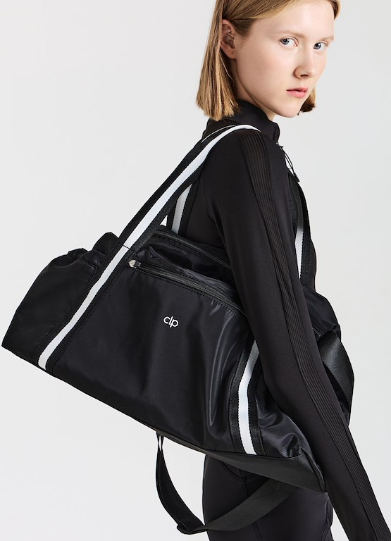 SPORTS BAG WITH CONTRASTING HANDLES ULTRABLACK
