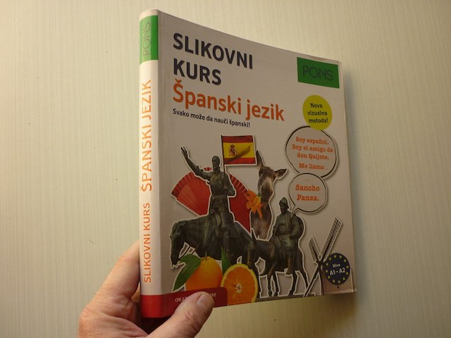 Slikovni kurs ŠPANSKI JEZIK, PONS