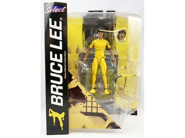 Bruce Lee 17 cm Yellow Jump Suit Action Figure