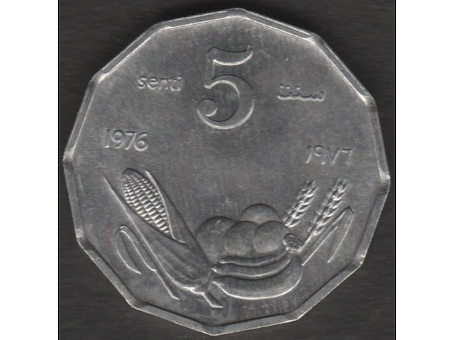 5 Senti (FAO) - 1976 - Somalia, Somalija